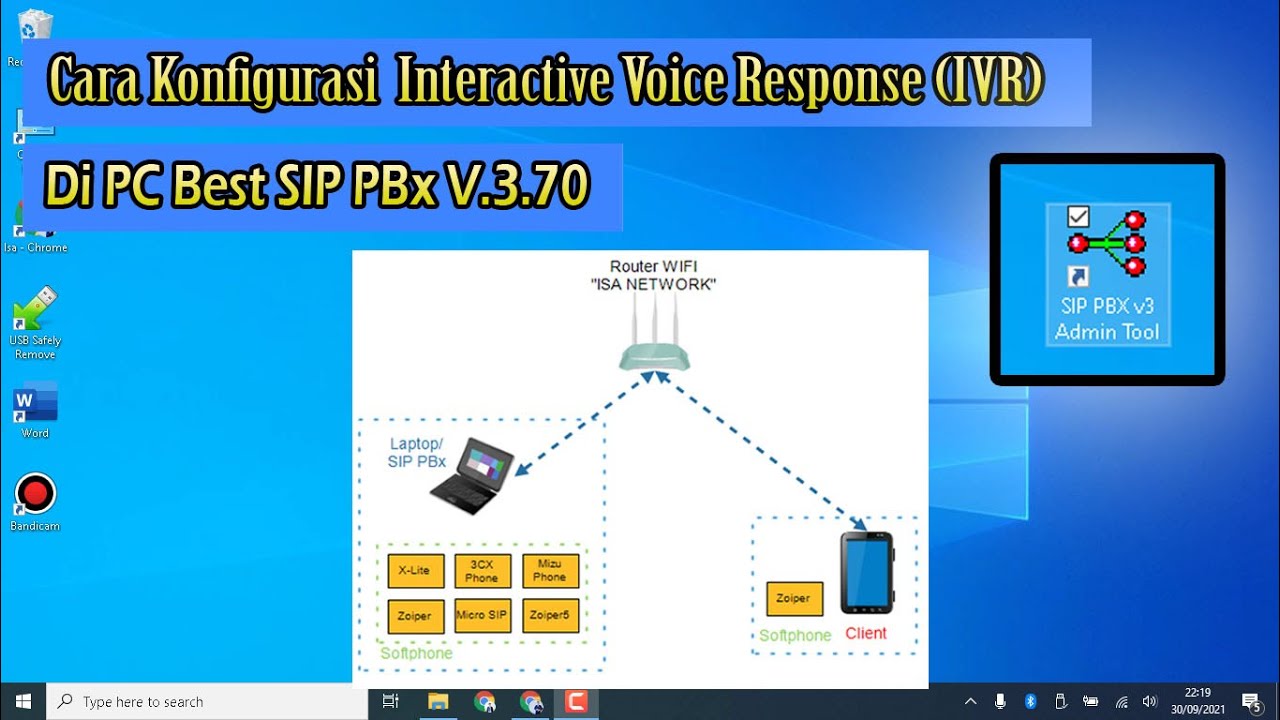 Interactive Voice Response (IVR) Pada PC Best SIP PBx V3.70 (Fitur Part ...