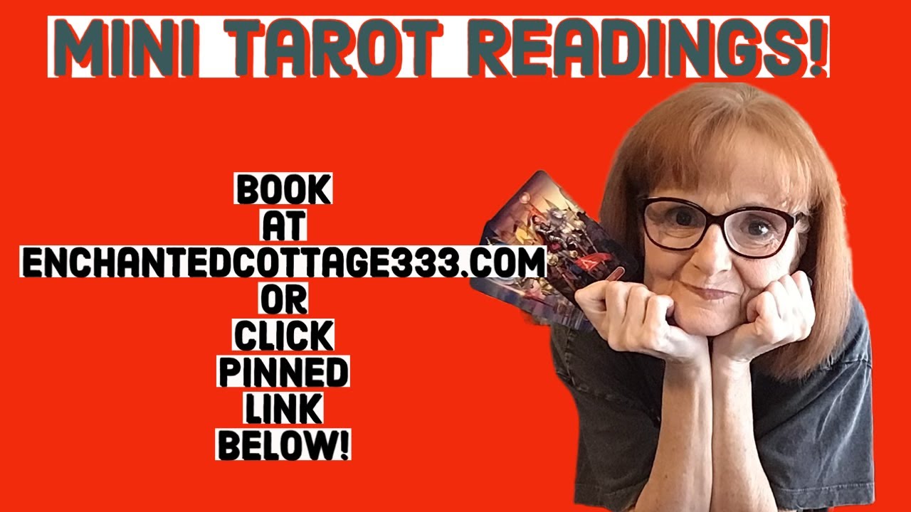 MINI TAROT 🔮 READINGS 💘 💰 ALL/ANY SIGN! SEE PINNED COMMENT TO BOOK ...