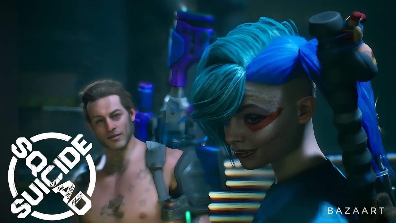 The Suicide Squad Takes on Knightmare Batman With Cell Shaded Arkham ...