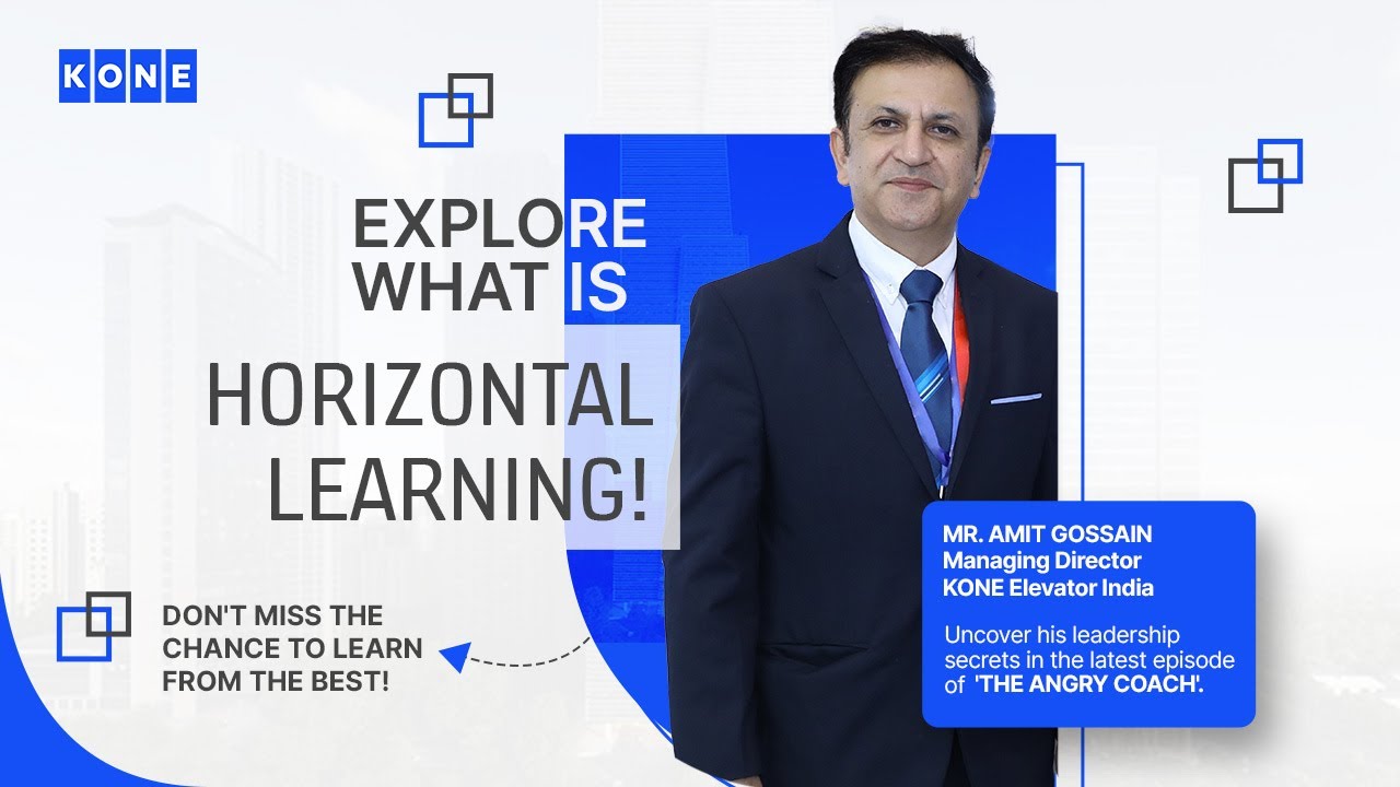 Amit Gossain, MD of KONE India on Leadership and Anger Management - YouTube