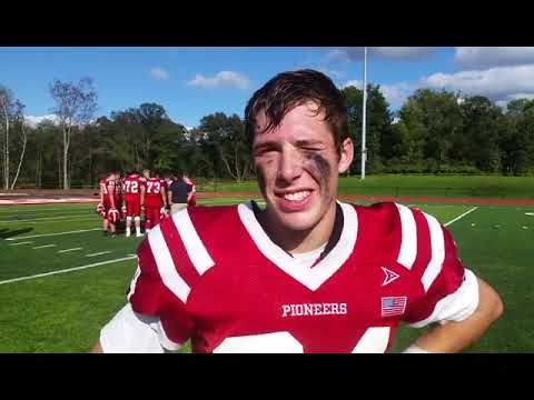 St. John's Colin Deso talks about his pick-6 interception return and ...