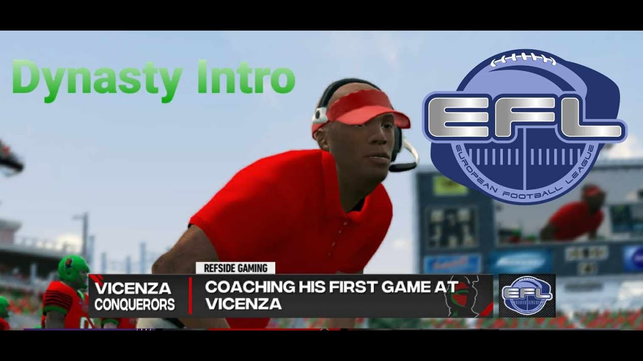 European Football League Dynasty Intro - YouTube