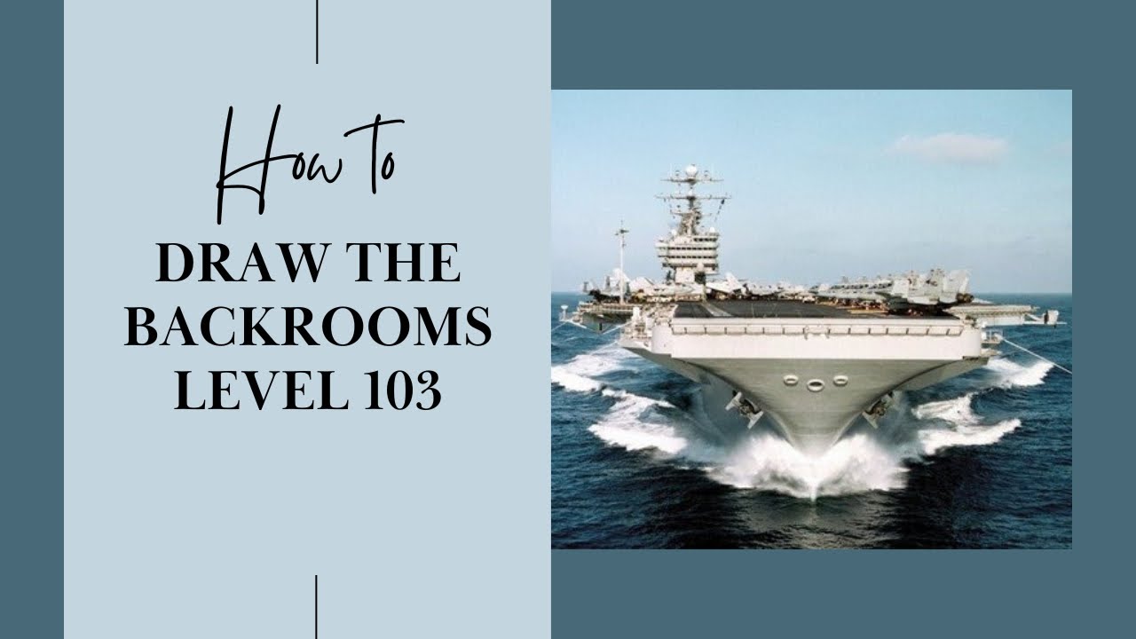 How to Draw the Backrooms Level 103 - YouTube