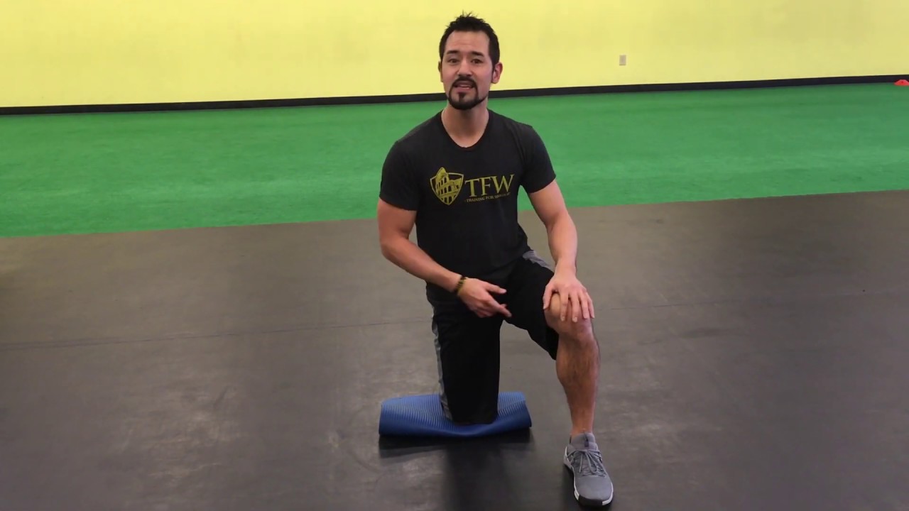 1/2 Kneeling 3-Way Hip Flexor - YouTube