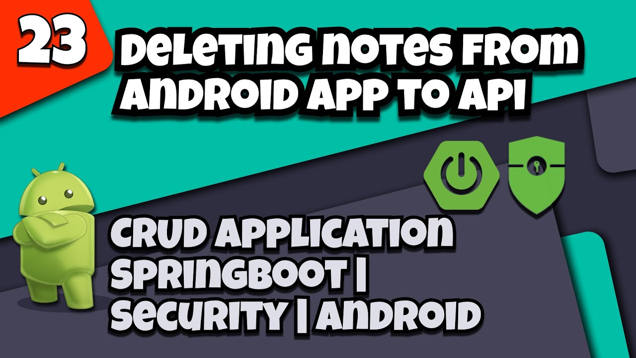 23deleting Notes In Database Crud App With Springboot Spring
