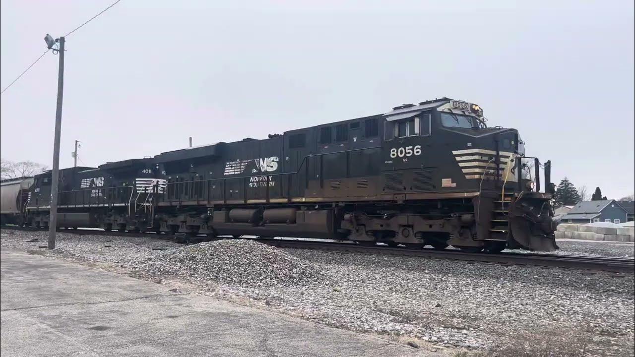 NS 55W clears Muncie - YouTube