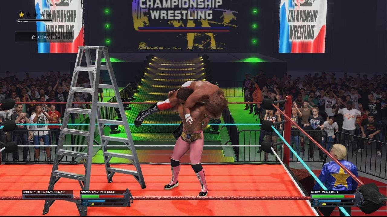 WCCW - Kerry Von Erich vs. "Ravishing" Rick Rude w/Bobby Heenan - TLC ...