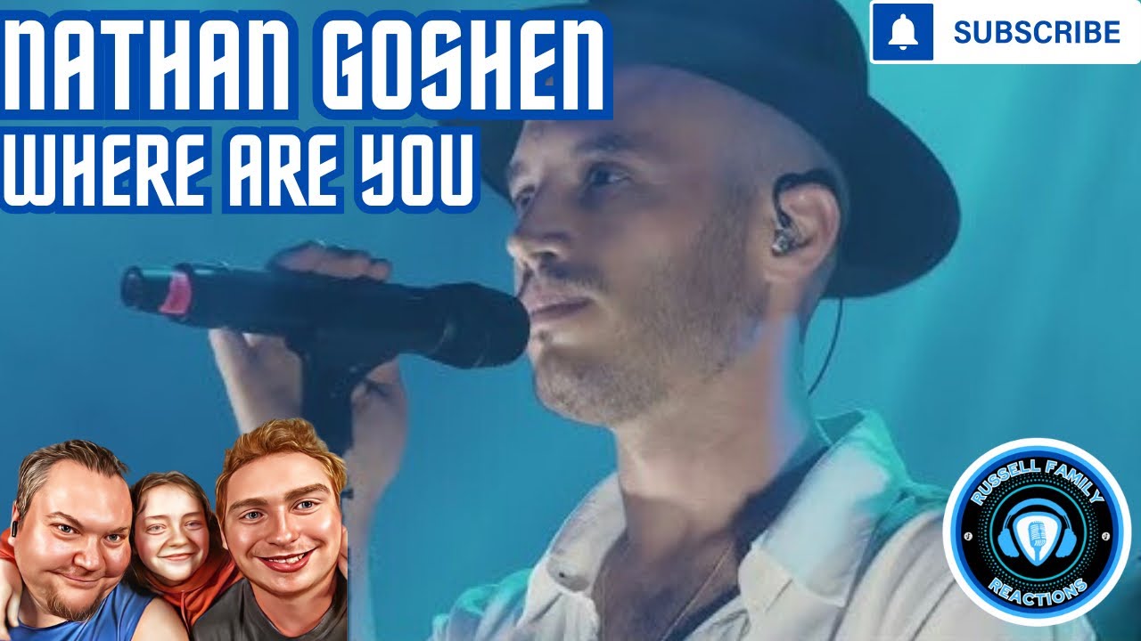 Nathan Goshen "Where are you" Live Performance First Time Hearing - YouTube