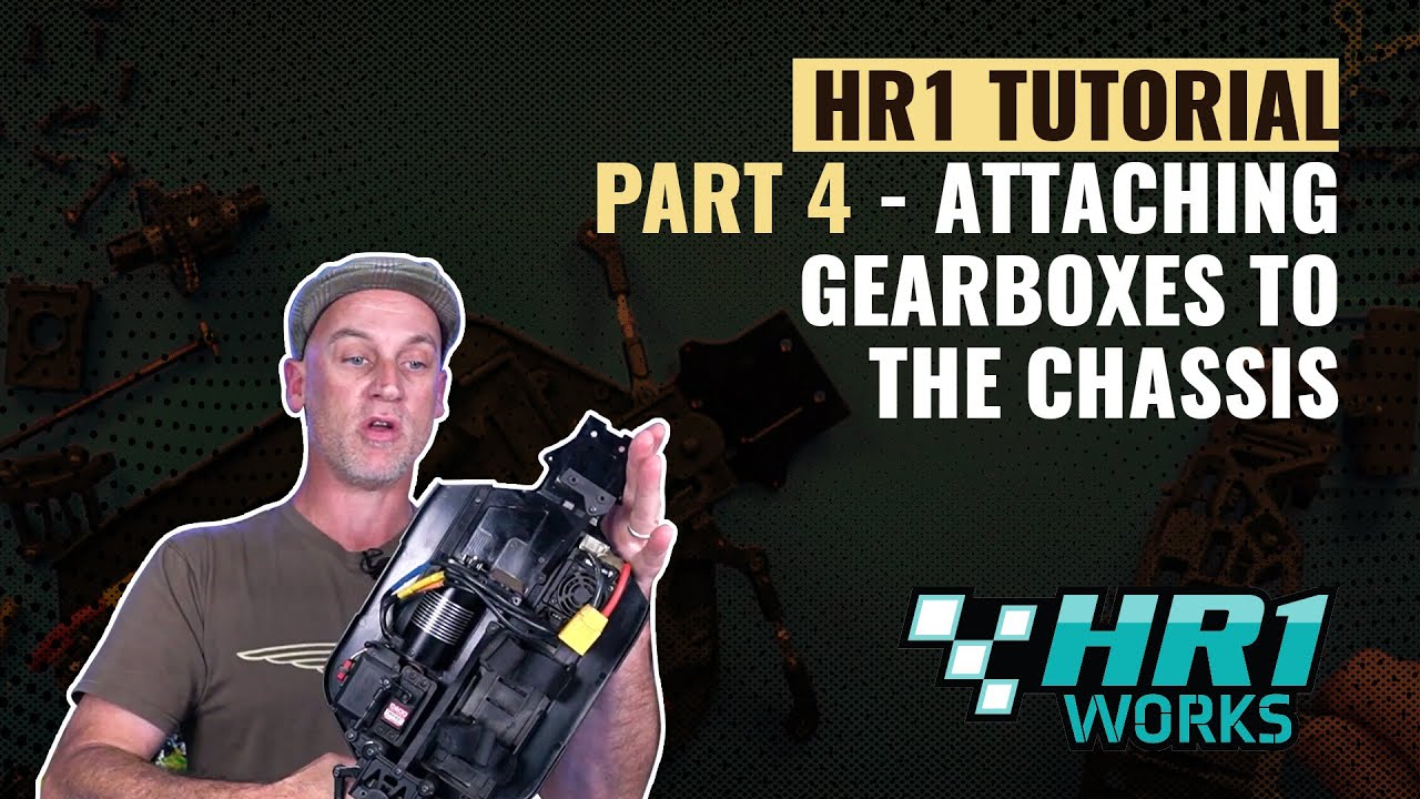 HR1 Service and Maintenance: Attaching Gearboxes to the Chassis | Part 4 | RC Tutorial # ...