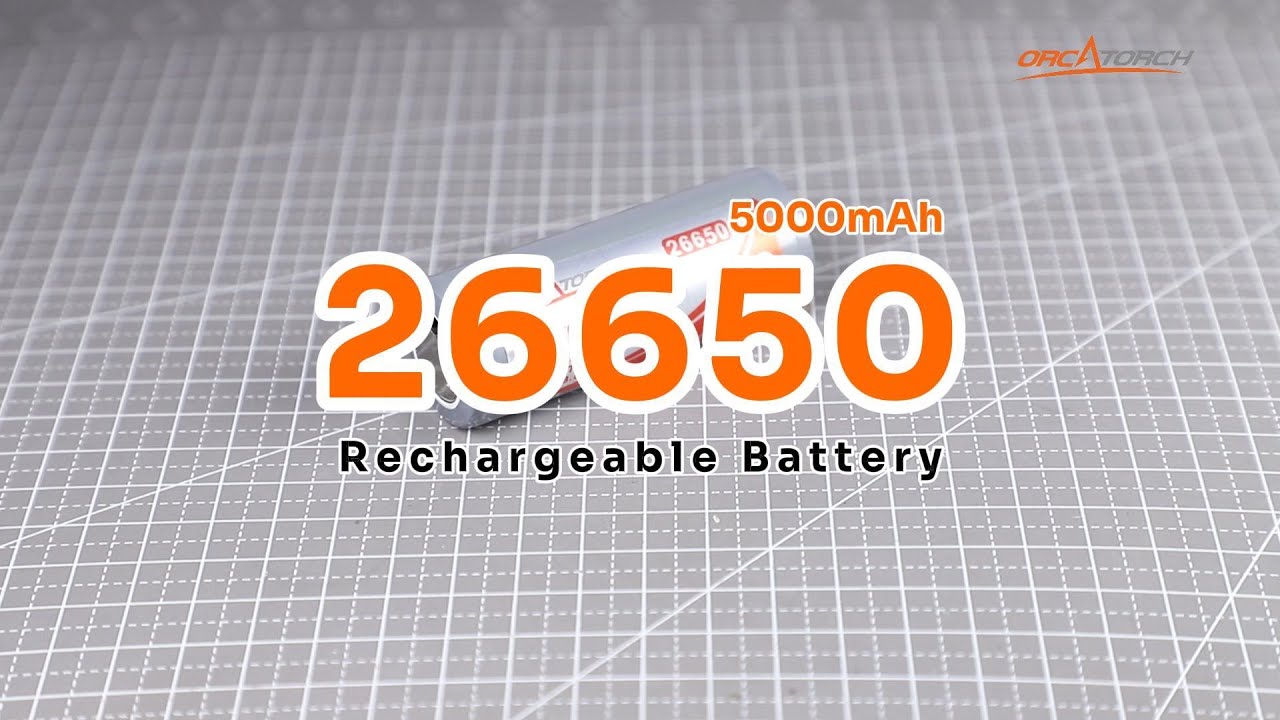 Guide to OrcaTorch 26650 Battery: Charging, Indicator Lights ...