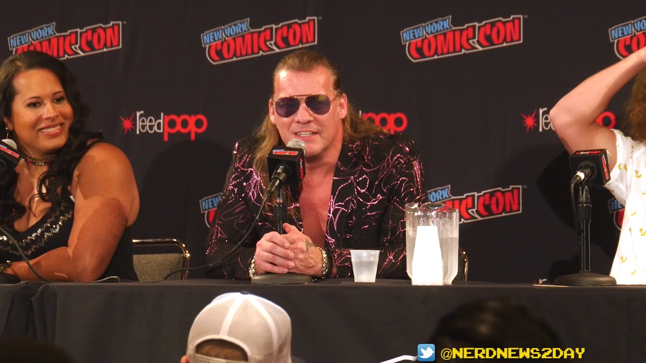 Chris Jericho Reacts to "A Little Bit of the Bubbly" Memes - AEW at ...
