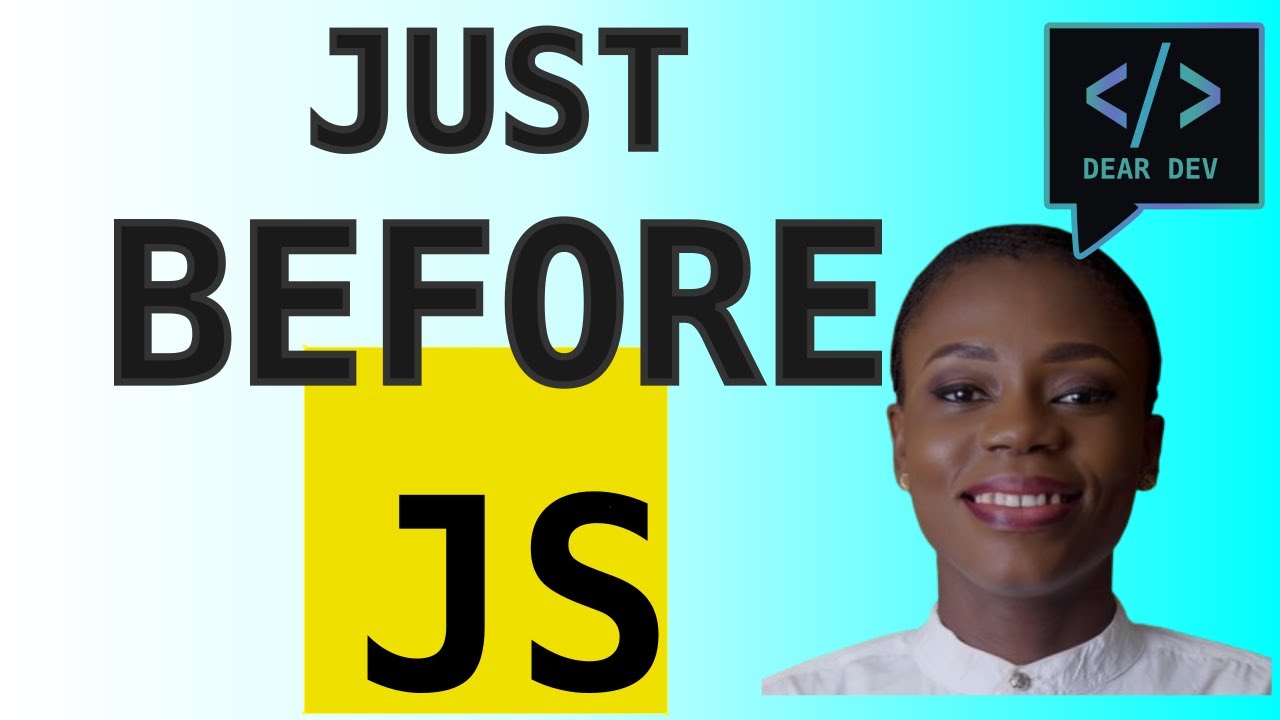 I. WHAT YOU NEED TO KNOW BEFORE STARTING JAVASCRIPT - YouTube