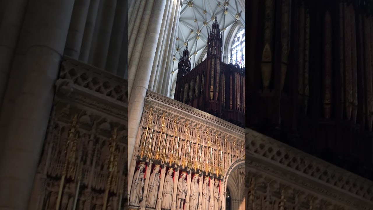 Inside York Minster Cathedral, York, England - YouTube