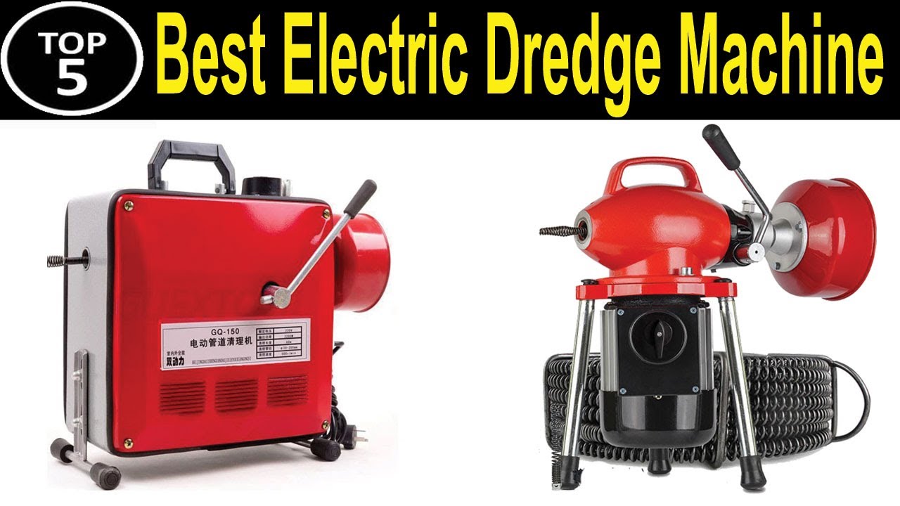 TOP 5 BEST Electric Dredge Machine Review 2023 - YouTube