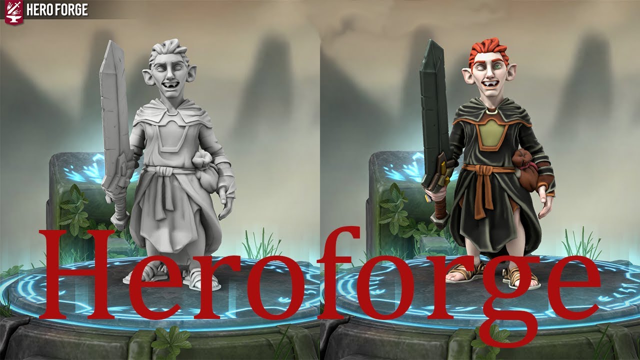 Hero Forge: Was Ist Das Und Was Ist Damit Möglich? - YouTube