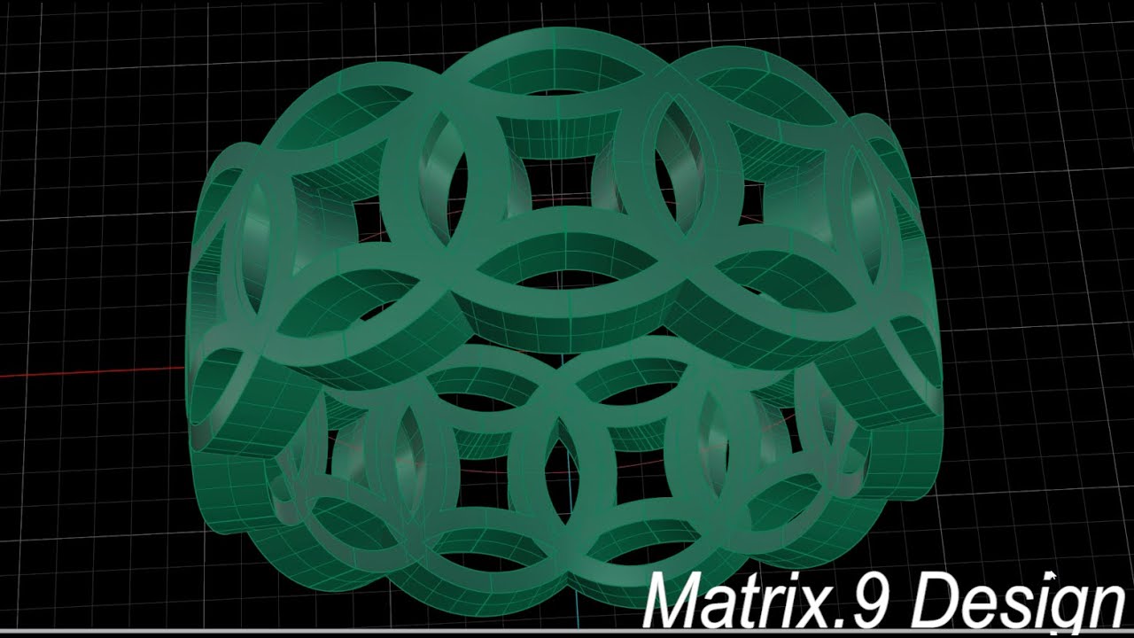 Easy make Ring Chain design from MATRIX.9 - YouTube
