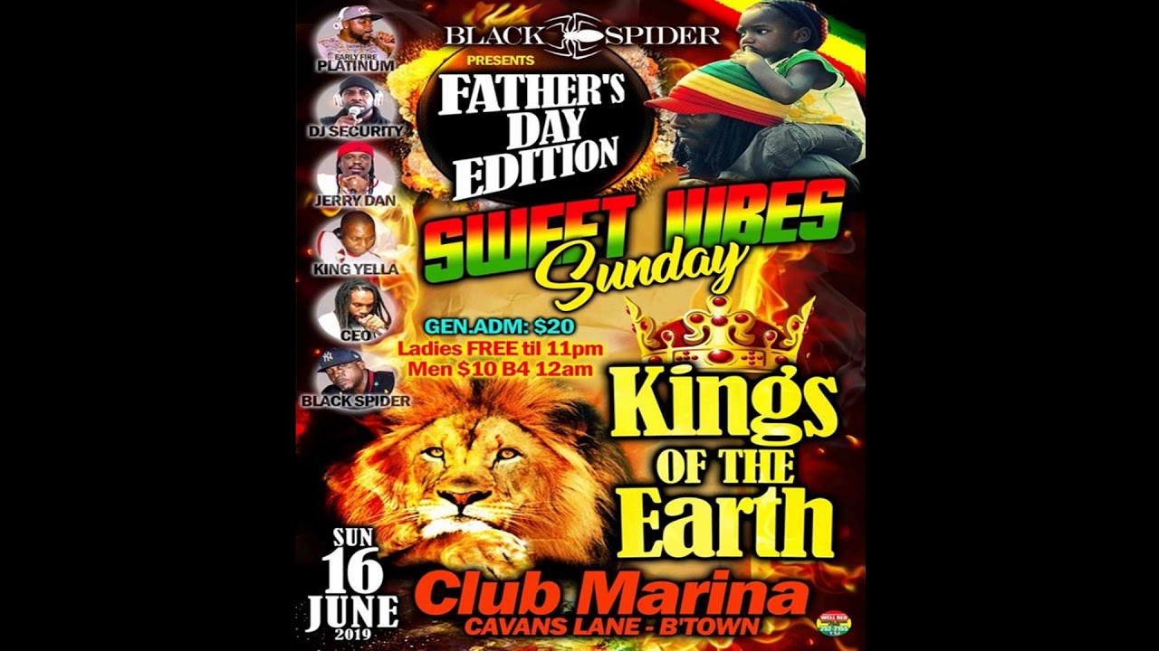BLACK SPIDER SOUND - SWEET VIBES SUNDAY FATHER'S DAY 2019 PROMO - YouTube