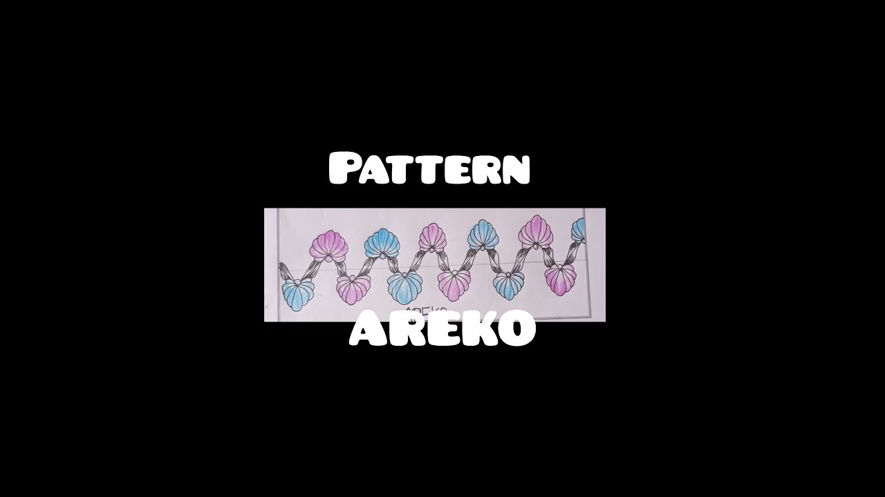 How To Draw Zentangle step by step- AREKO | Patternart | Zentangle # ...
