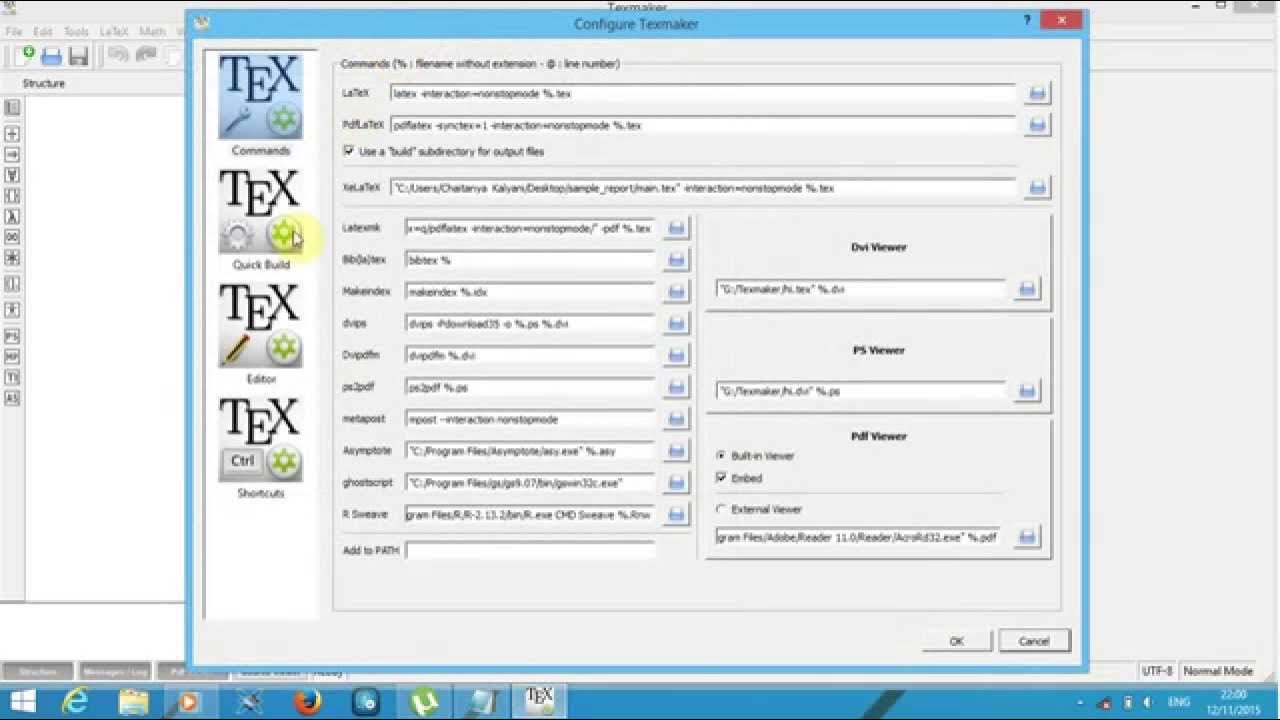 Latex Tutorial How To Install Texmaker (VDF Latur) - YouTube