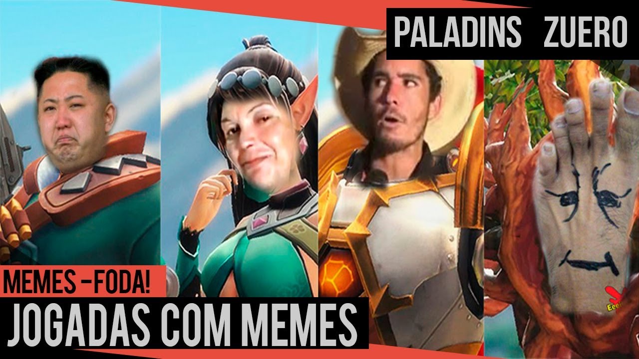 PALADINS + MEMES DUVIDO VOCE NÃO RIR! - YouTube