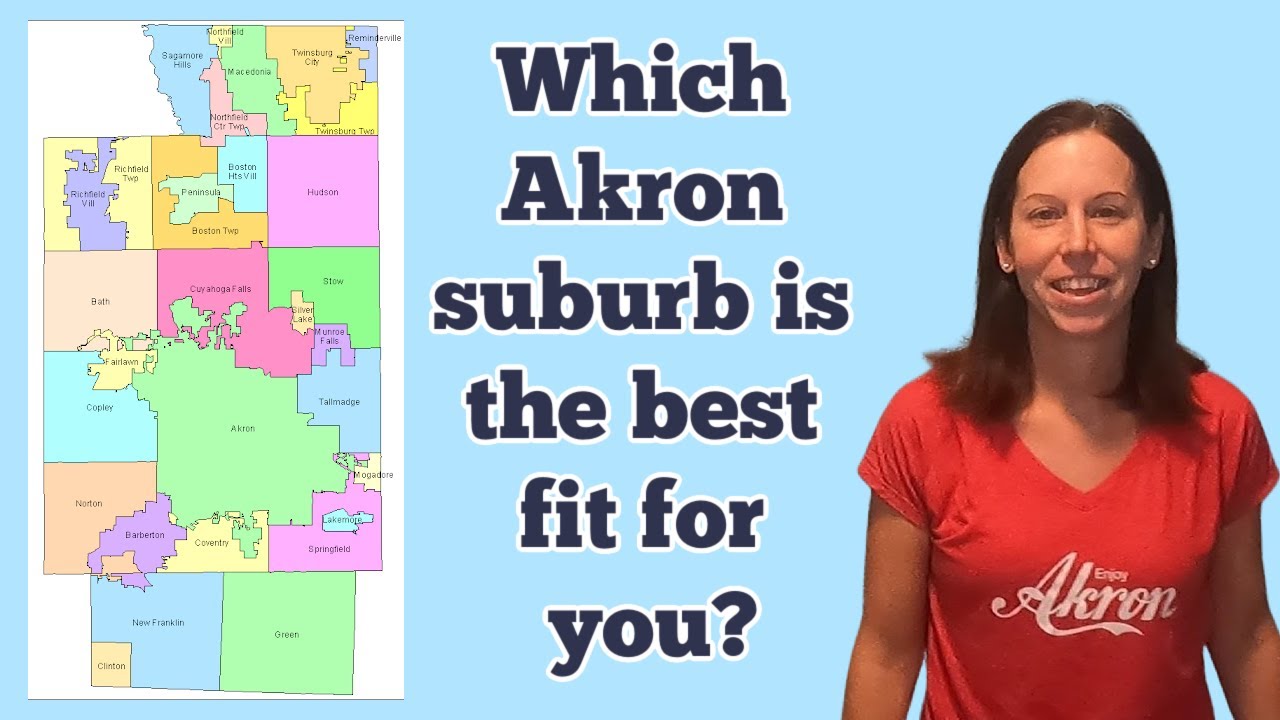 All about the suburbs of Akron Ohio - YouTube