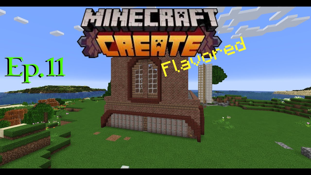 Create flavored W/ Cutsteam Ep. 11: Finishing The Main Factory Building ...