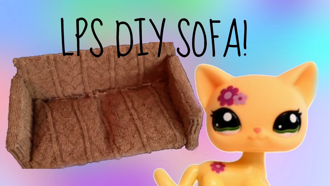 DIY LPS Sofa! - YouTube