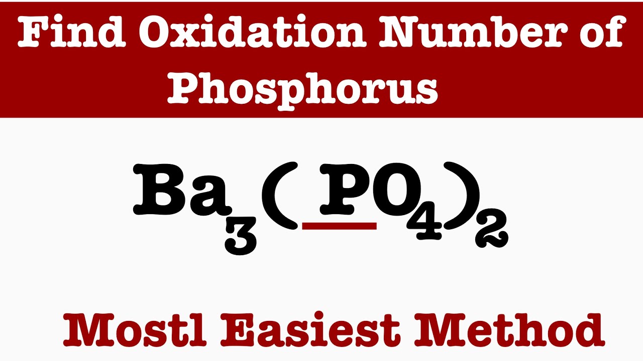 How to Calculate Oxidation Number - YouTube