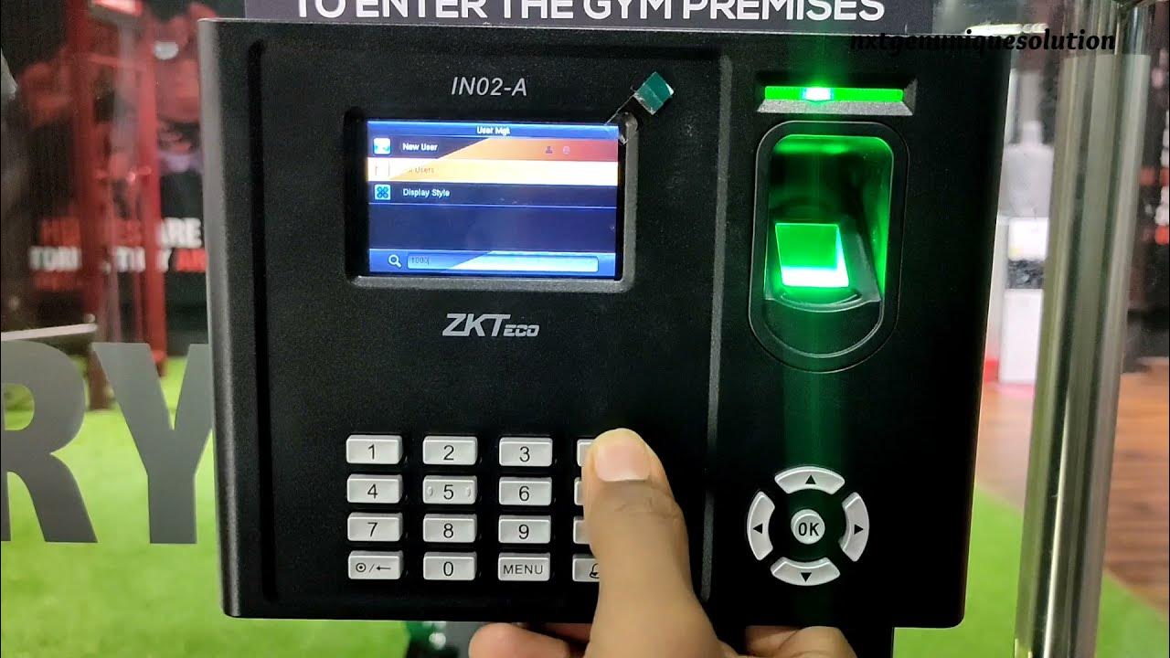 How to add user in Biometric attendance machine |Add Fingerprints in ...