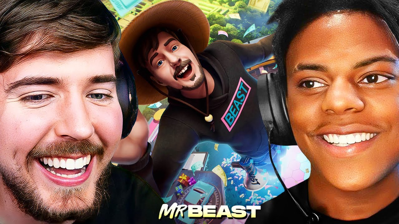 iShowSpeed Plays Fortnite With MR. BEAST - YouTube