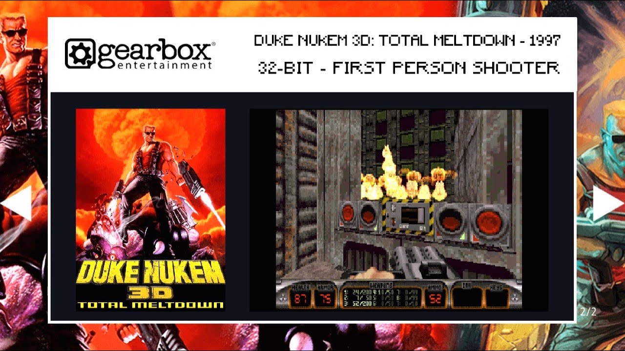 Duke Nukem 3D Total Meltdown | Duke Nukem Collection 1 | Game 3 of 3 ...