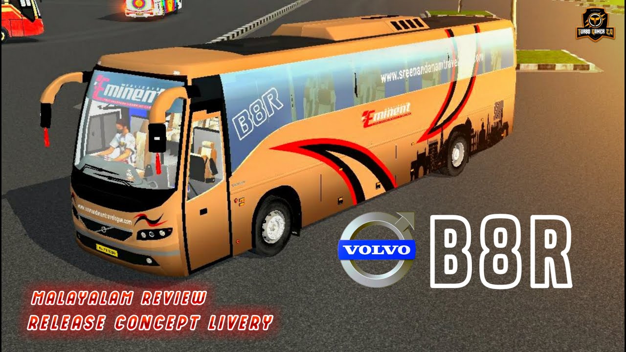 NEW VOLVO 9400 B8R BUS MOD FOR BUSSID by LYNX MODDING | Malayalam ...