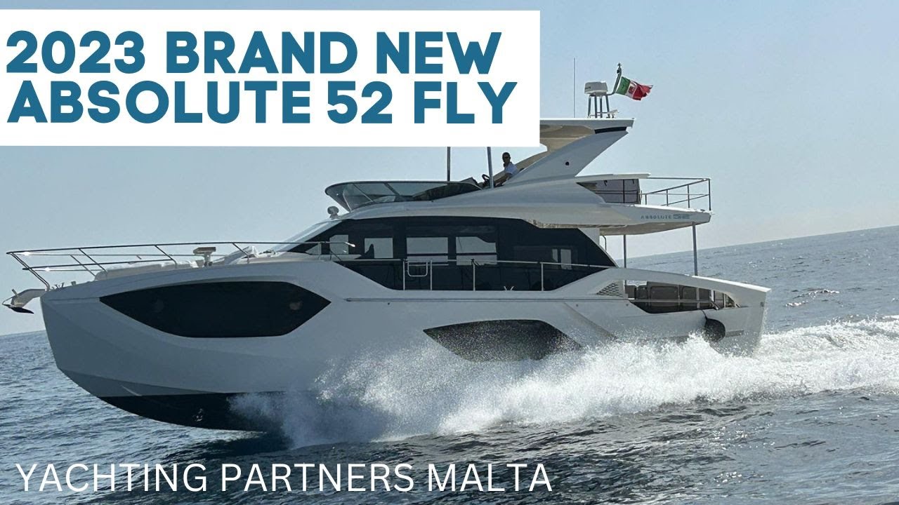 The Brand New Absolute 52 Fly Walkthrough | Available Now in Malta ...