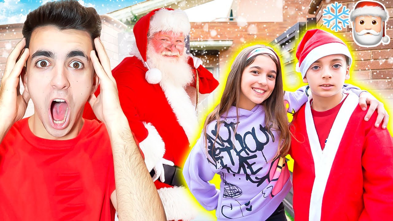 EL HIJO DE PAPA NOEL VIENE A CASA PARA CONOCER A MI HIJA… - YouTube