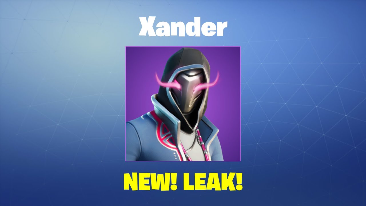 Xander | Leak | Fortnite Outfit/Skin - YouTube