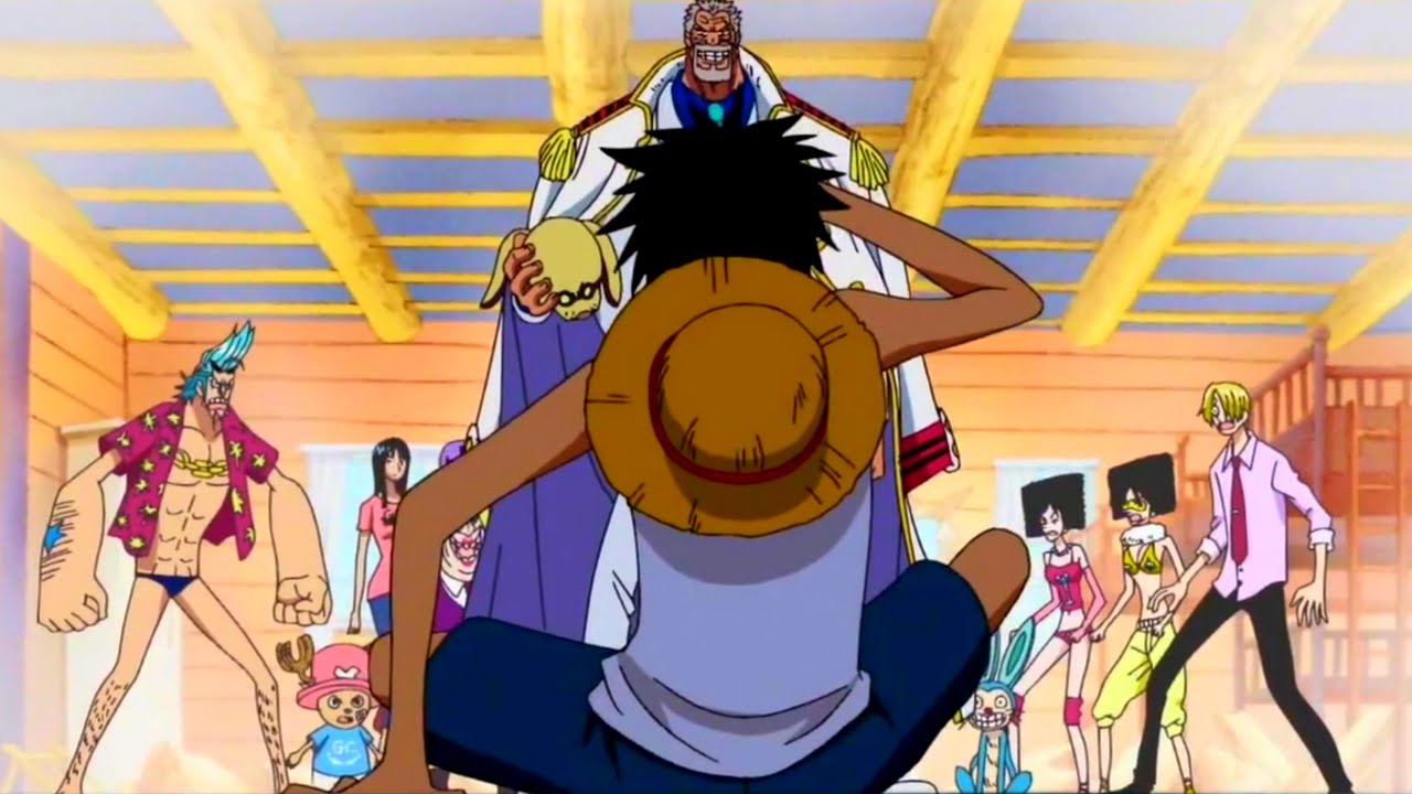 🇧🇷 A REVELAÇÃO DO AVÔ DE LUFFY | One Piece - YouTube