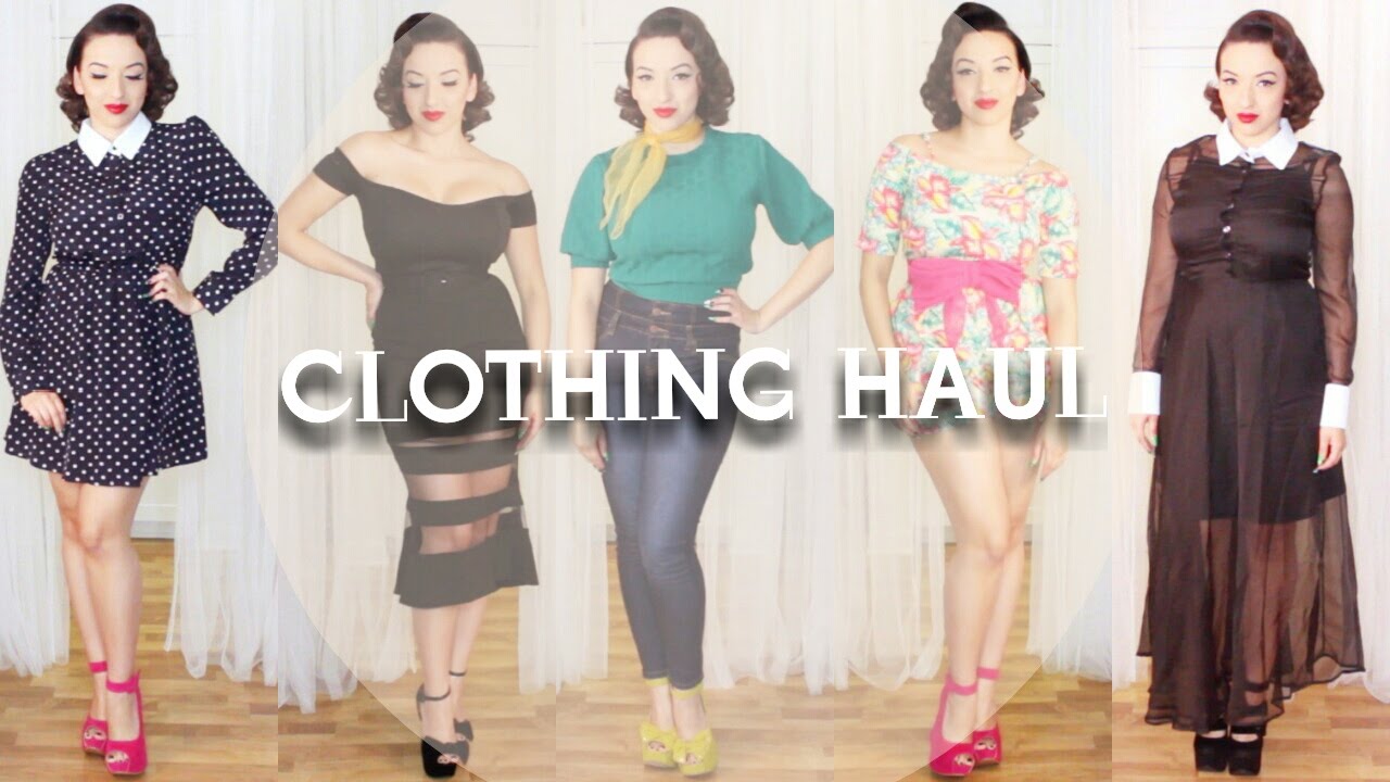 Clothing Haul & TRY ON! - YouTube