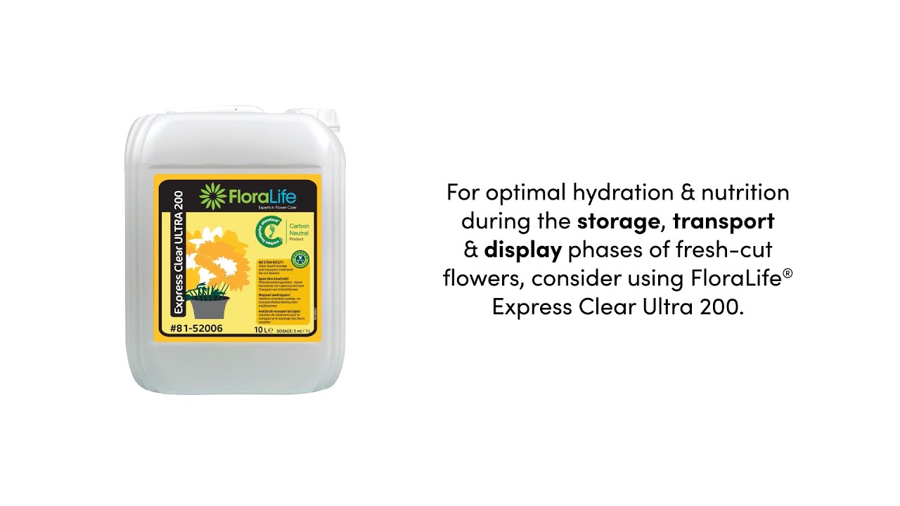 FloraLife® Express Clear Ultra 200 for the UK - YouTube