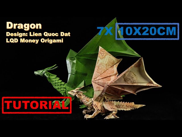 How To Make A Origami Dragon Out Of Money Origami Shenlong 2, Designed