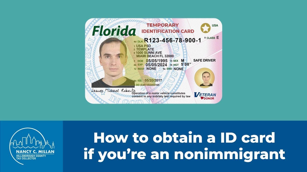 How to obtain an identification card if you're a nonimmigrant - YouTube