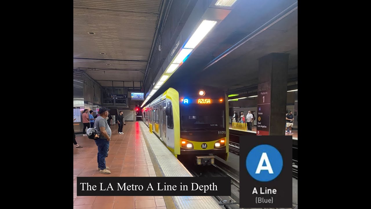 Overview of the LA Metro Blue Line (A) - YouTube
