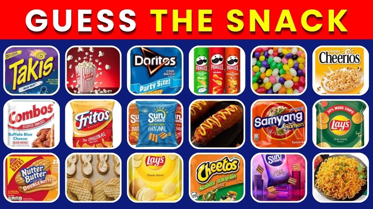 Guess the Snack by Emoji! 🍟🍫 Can You Get Them All? 🤔🎉 - YouTube