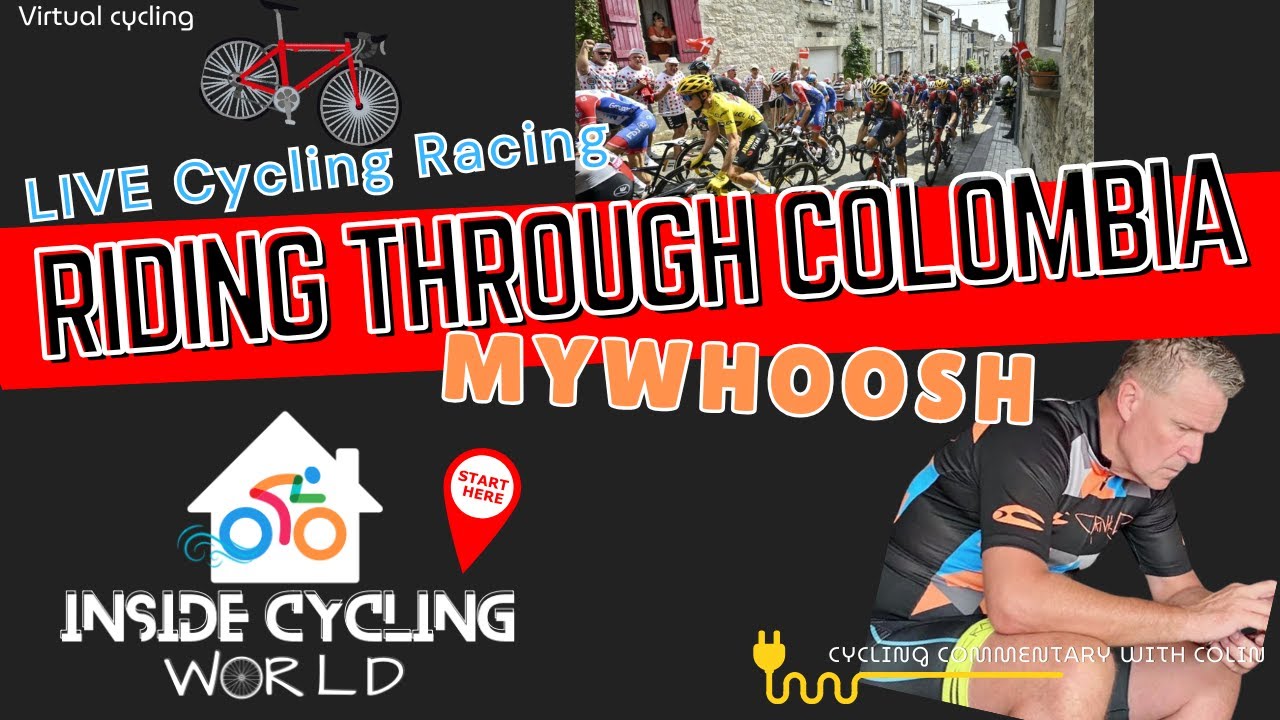 *LIVE* Virtual Bike Racing: Sprinting, Hills @mywhoosh - YouTube
