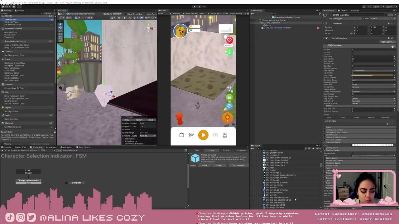 Playmaker + Unity | ‎♡♡cozy mobile game♡♡ - YouTube
