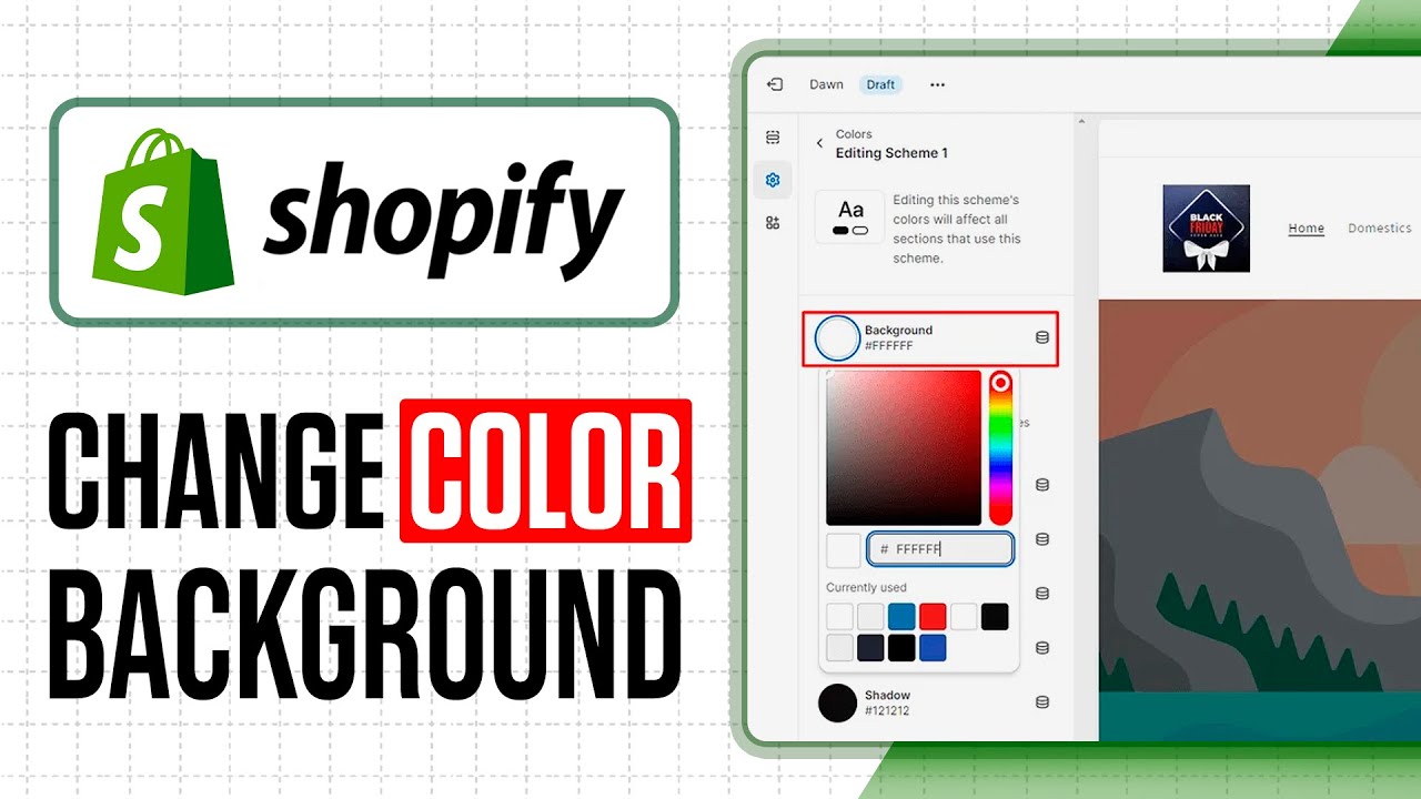 Add Interactive Color Swatches To Shopify | Full Tutorial - YouTube