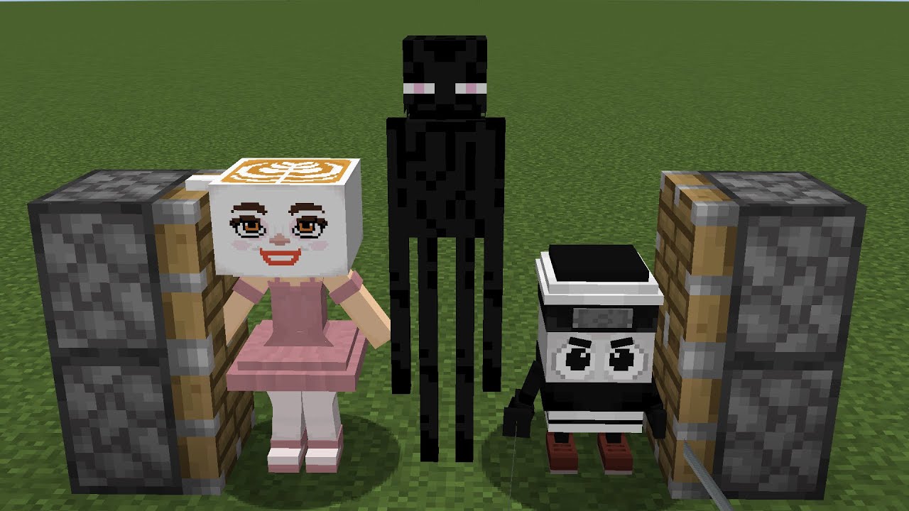 All Italian Brainrot Animals and Enderman and Minecraft Mobs combined ...
