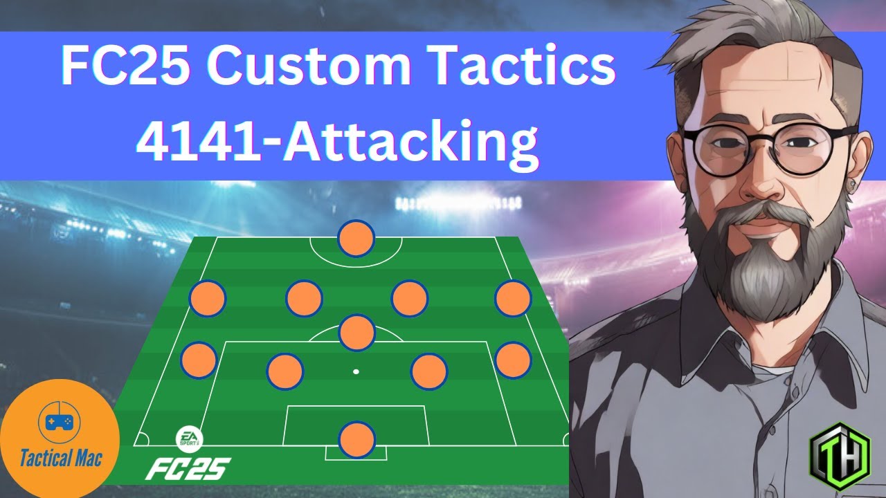 EAFC 25 - 4141- Attack Mentality - YouTube