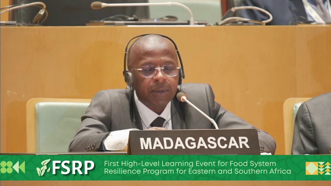 📢 LIVE 🔴: Ministerial Meeting of the First High-Level Learning Event on Food Systems Resilience ...