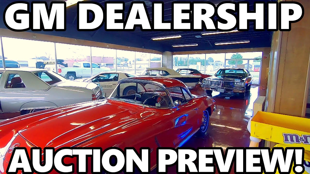 HUGE Vintage GM Dealership Auction! - Porcelain Signs, Nice Cars ...