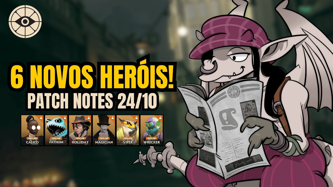 6 NOVOS HERÓIS EM DEADLOCK! RESUMO DO PATCH NOTES - YouTube